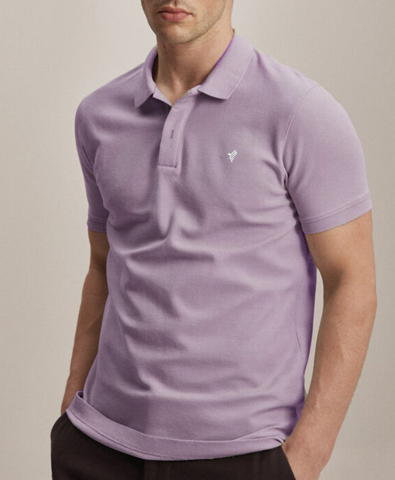 Lilac Basic POLO - FITTED