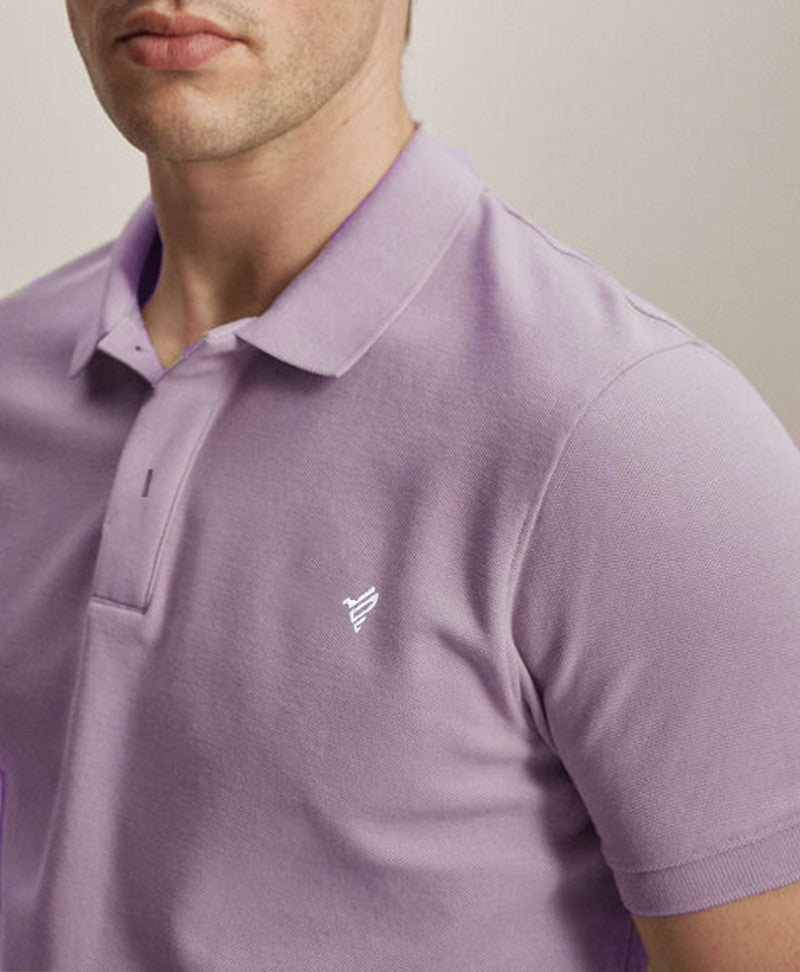 Lilac Basic POLO - FITTED